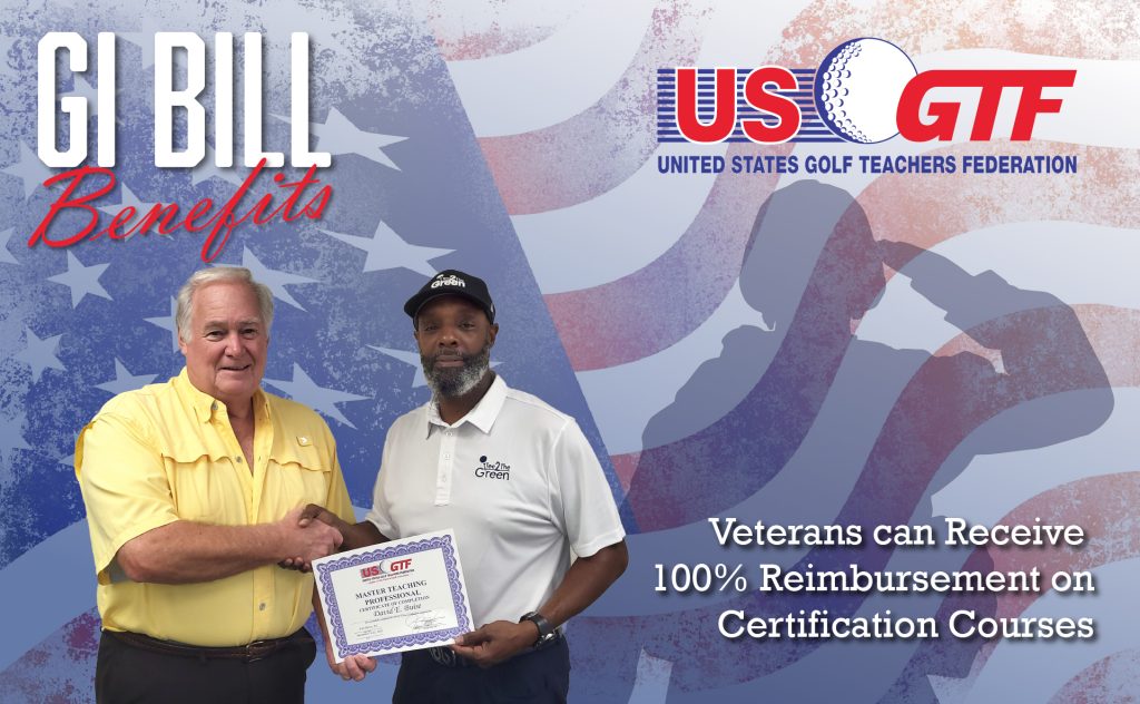 GI BILL ALLOWS FOR VETERAN REIMBURSEMENT FOR USGTF CERTIFICATION ...